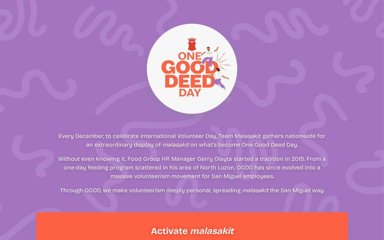 One Good Deed Day